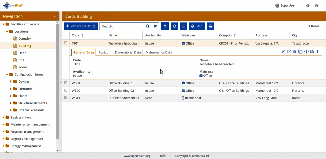openMAINT: Описание, Функции и Интерфейс – 2021